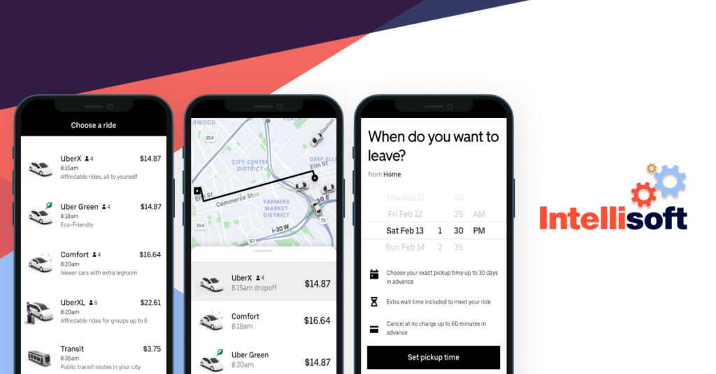 How to Build an Uber-Like App: Comprehensive Guide from IntelliSoft